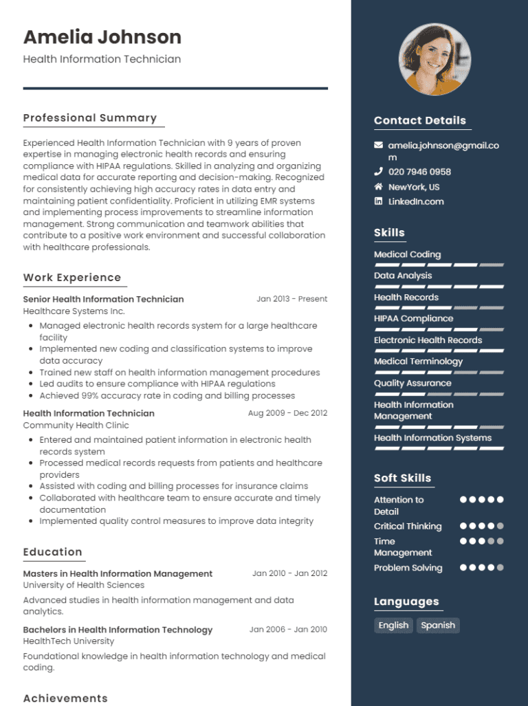 Free online CV Maker and Resume Builder with AI