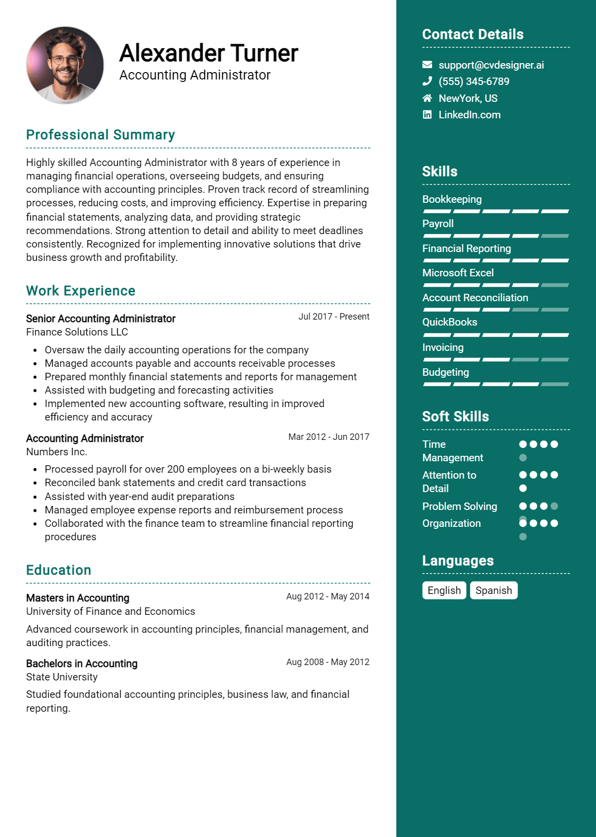 14 Accounting Officer Resume Examples And Templates For 2024