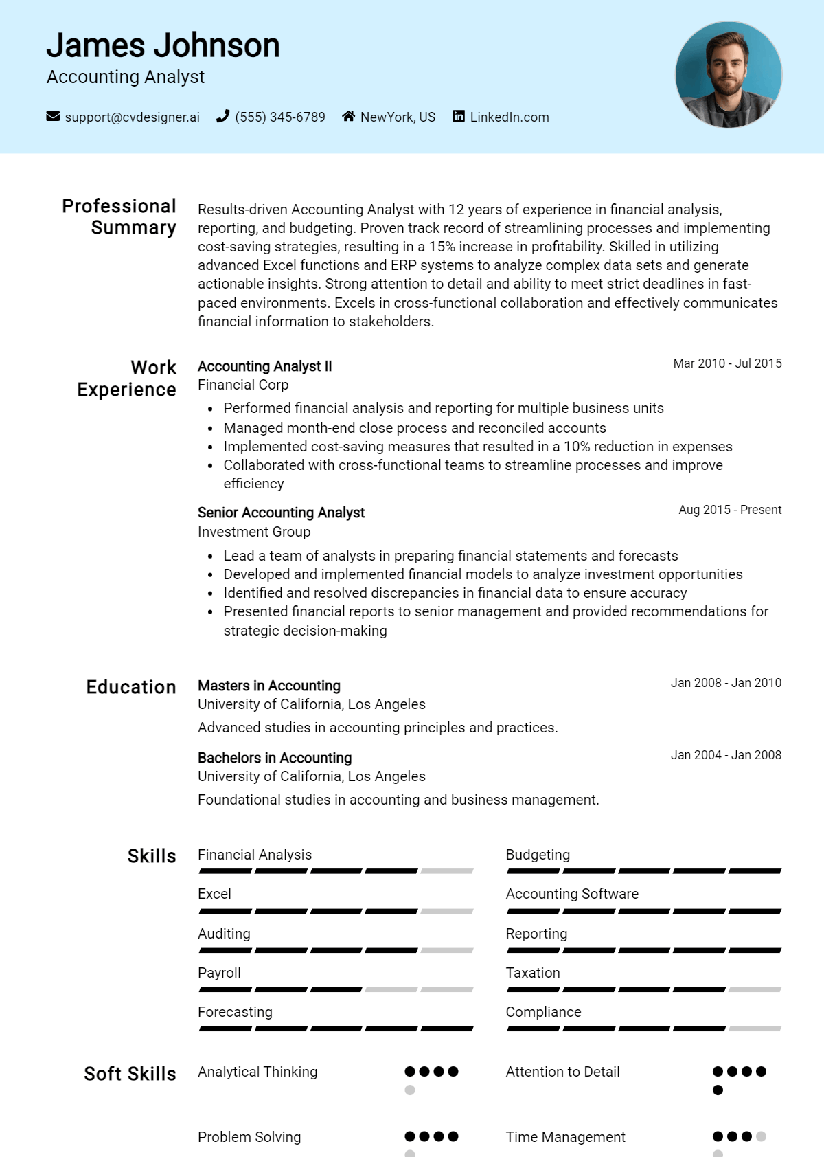14 Accounting Officer Resume Examples And Templates For 2024