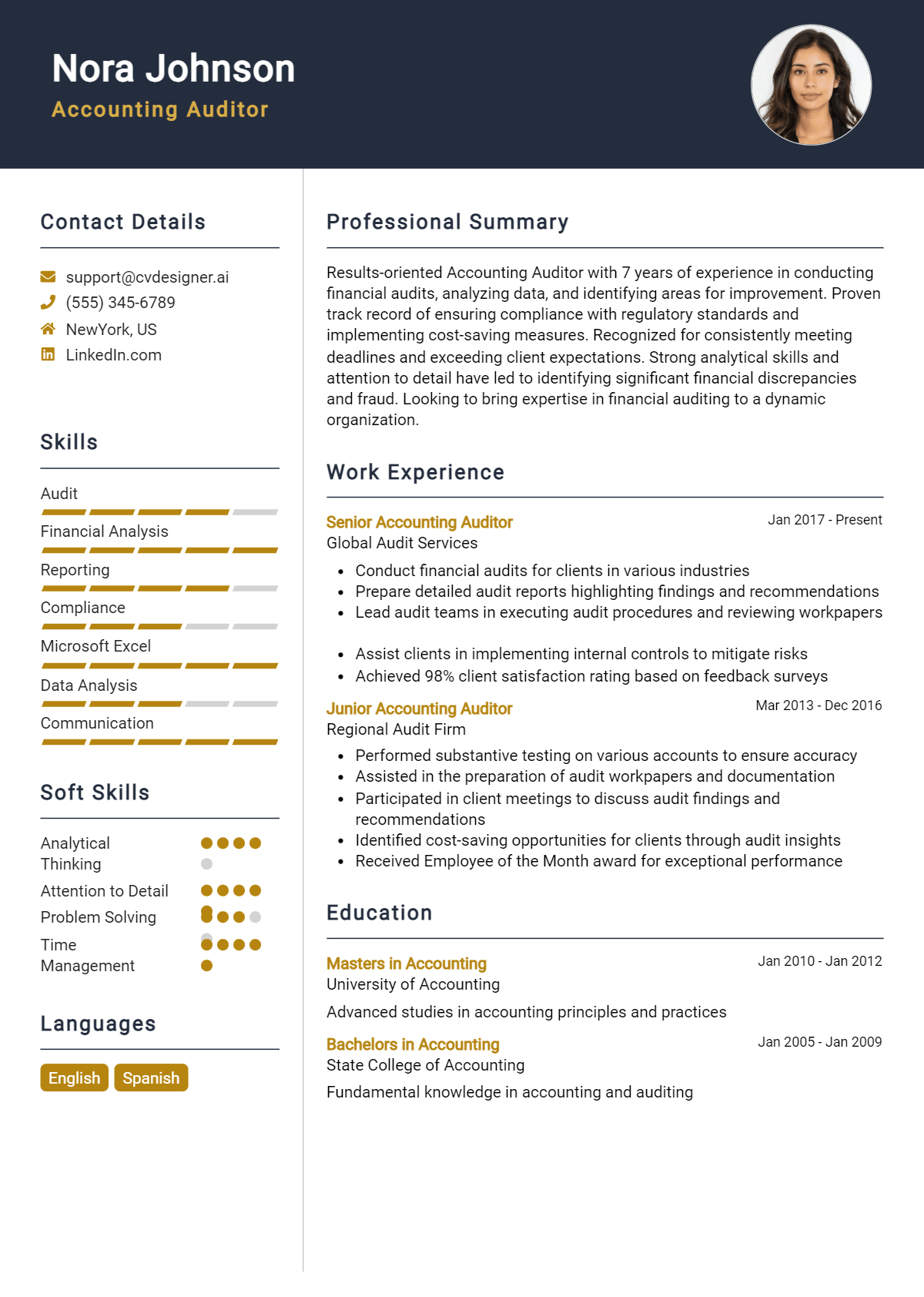 14 Accounting Officer Resume Examples And Templates For 2024 