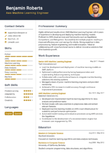 10 AWS DevOps Engineer Resume Examples for 2025: Free Templates ...