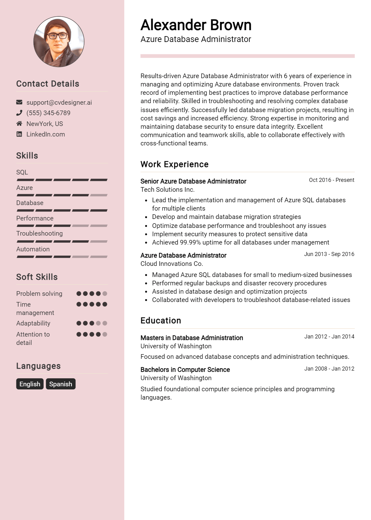 10 Azure Network Engineer Resume Examples for 2025: Top CV Skills ...