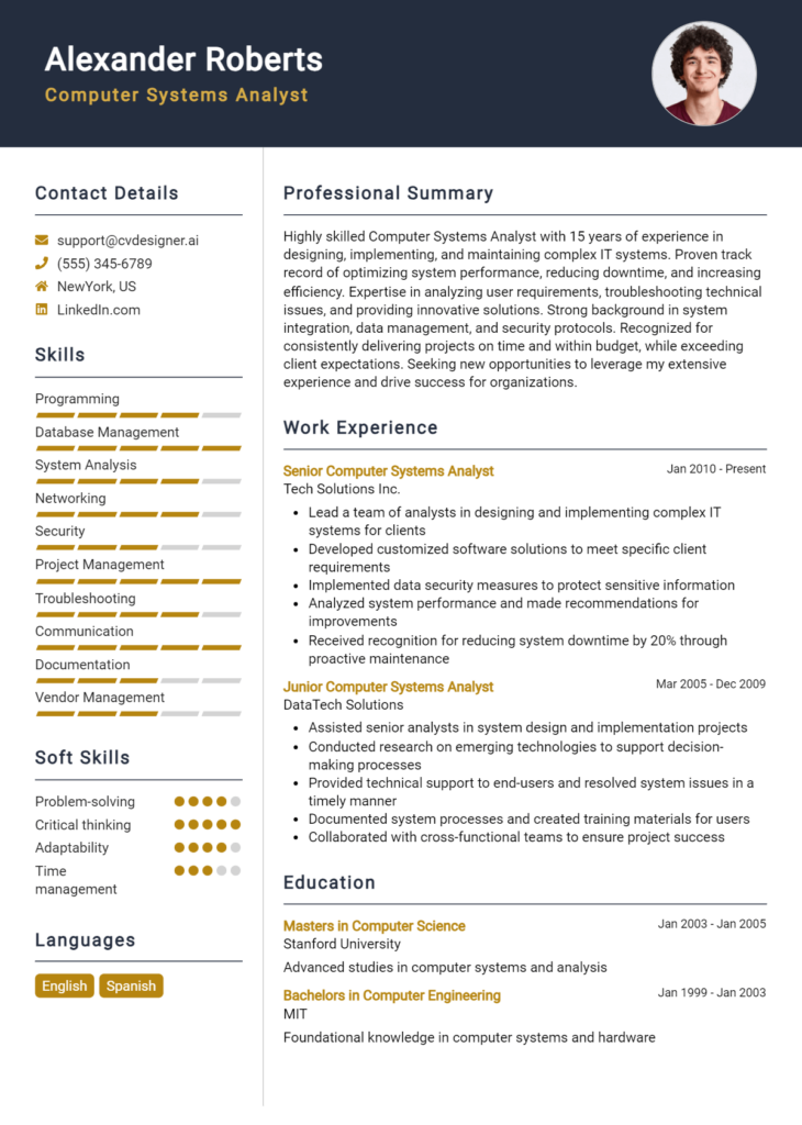16 Systems Programmer Resume Examples And Templates for 2024 ...