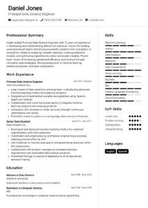 18 Data Engineer CV Examples And Downloadable Templates for 2025 ...