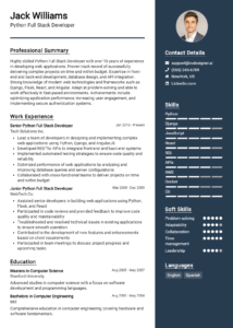 25+ Web Developer CV Examples and Free Templates For 2024 - CVDesigner.ai