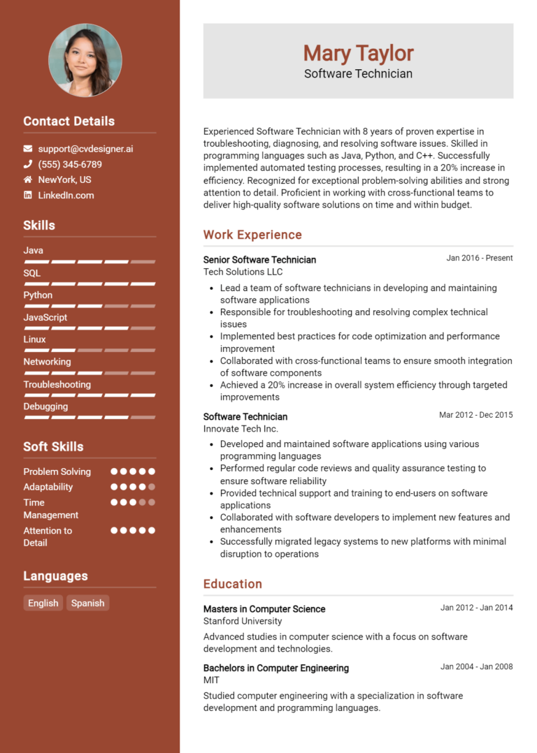 26 Software Tester Resume Examples for 2024: Resume Guide - CVDesigner.ai