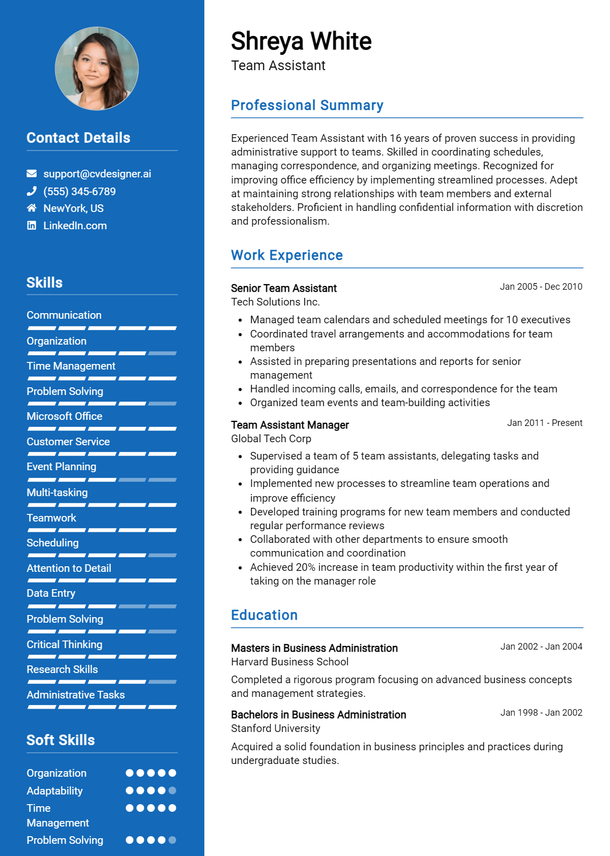 10 Team Coordinator Resume Examples for 2024: Effective CV Writing Tips ...