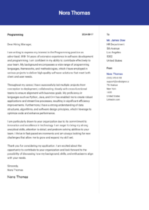 20 Program Manager Cover Letter Examples & Samples for 2024 - CVDesigner.ai