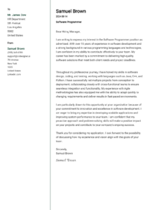 20 Program Manager Cover Letter Examples & Samples for 2024 - CVDesigner.ai
